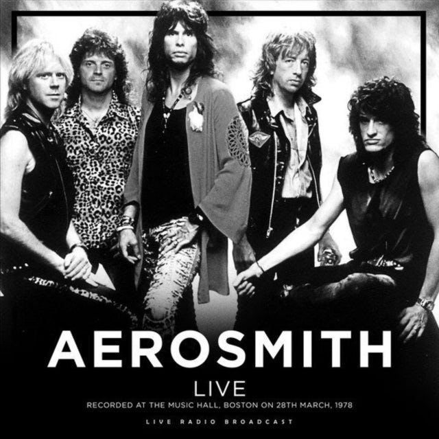 Aerosmith LP - Best Of Live At The Music Hall. Boston 1978 (Vinyl)