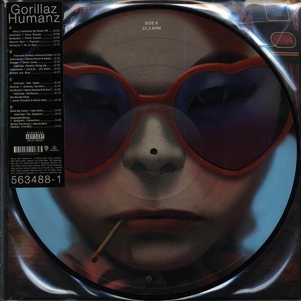 Gorillaz LP - Humanz (RSD 2017) (ltd. ed.) (2xLP) (picture disc) (Vinyl)