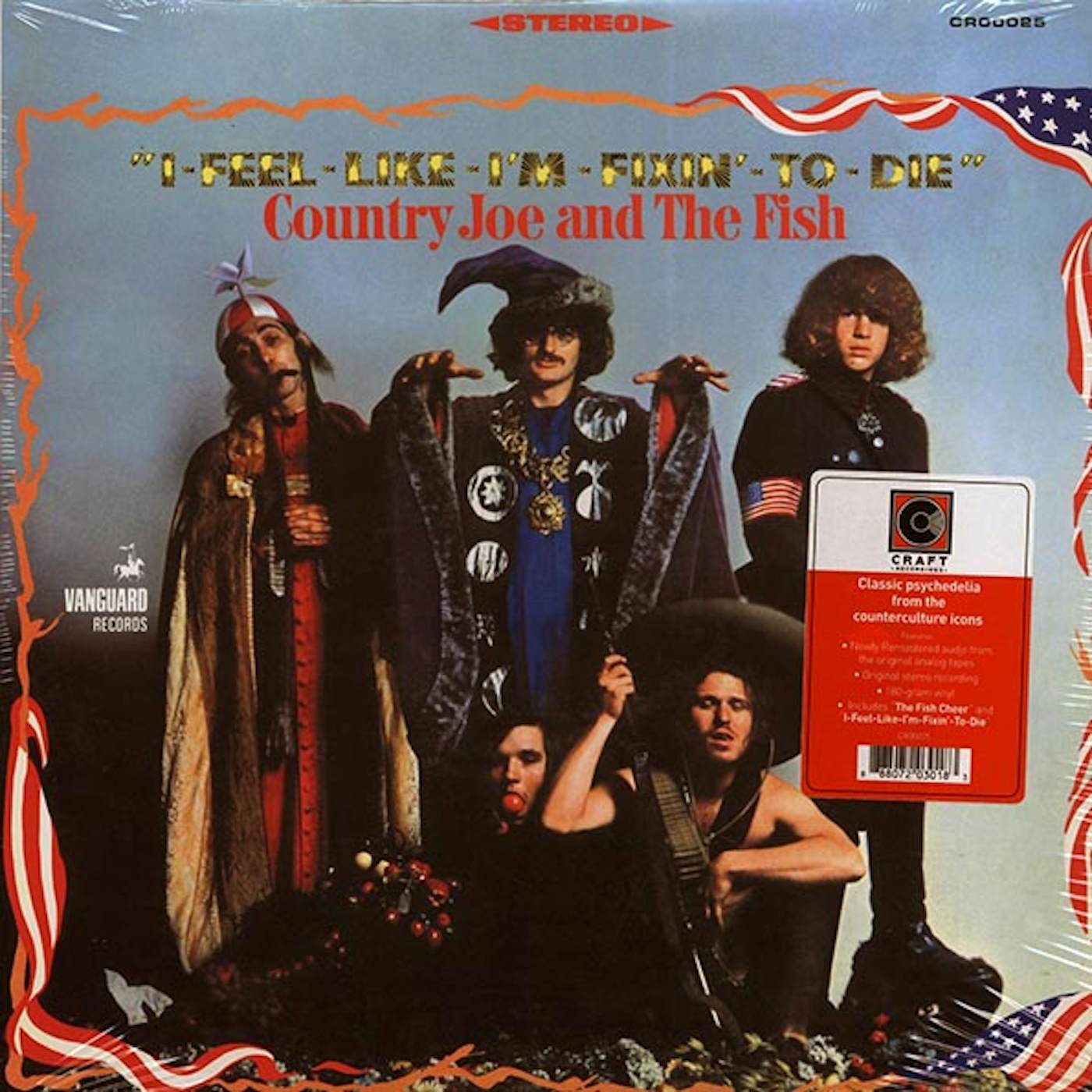 Country Joe & The Fish LP - I Feel Like I'm Fixin' To Die (180g) (Vinyl)