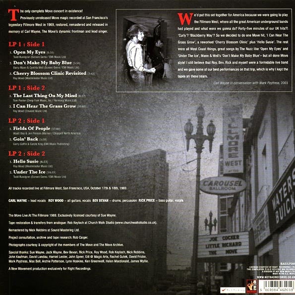 The Move Store: Official Merch & Vinyl