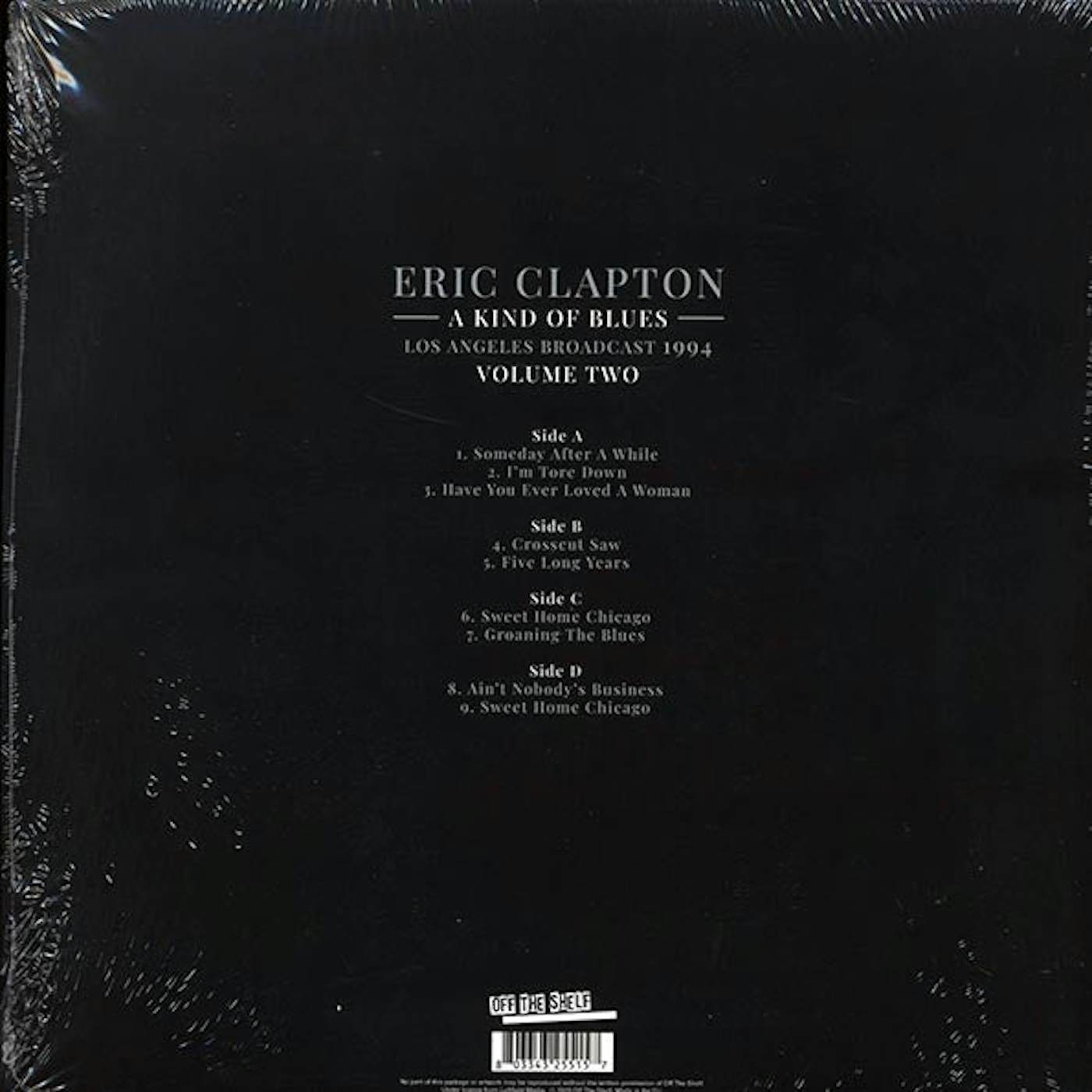 Eric Clapton LP - A Kind Of Blues Volume 2: Los Angeles Broadcast 1994 (2xLP) (Vinyl)