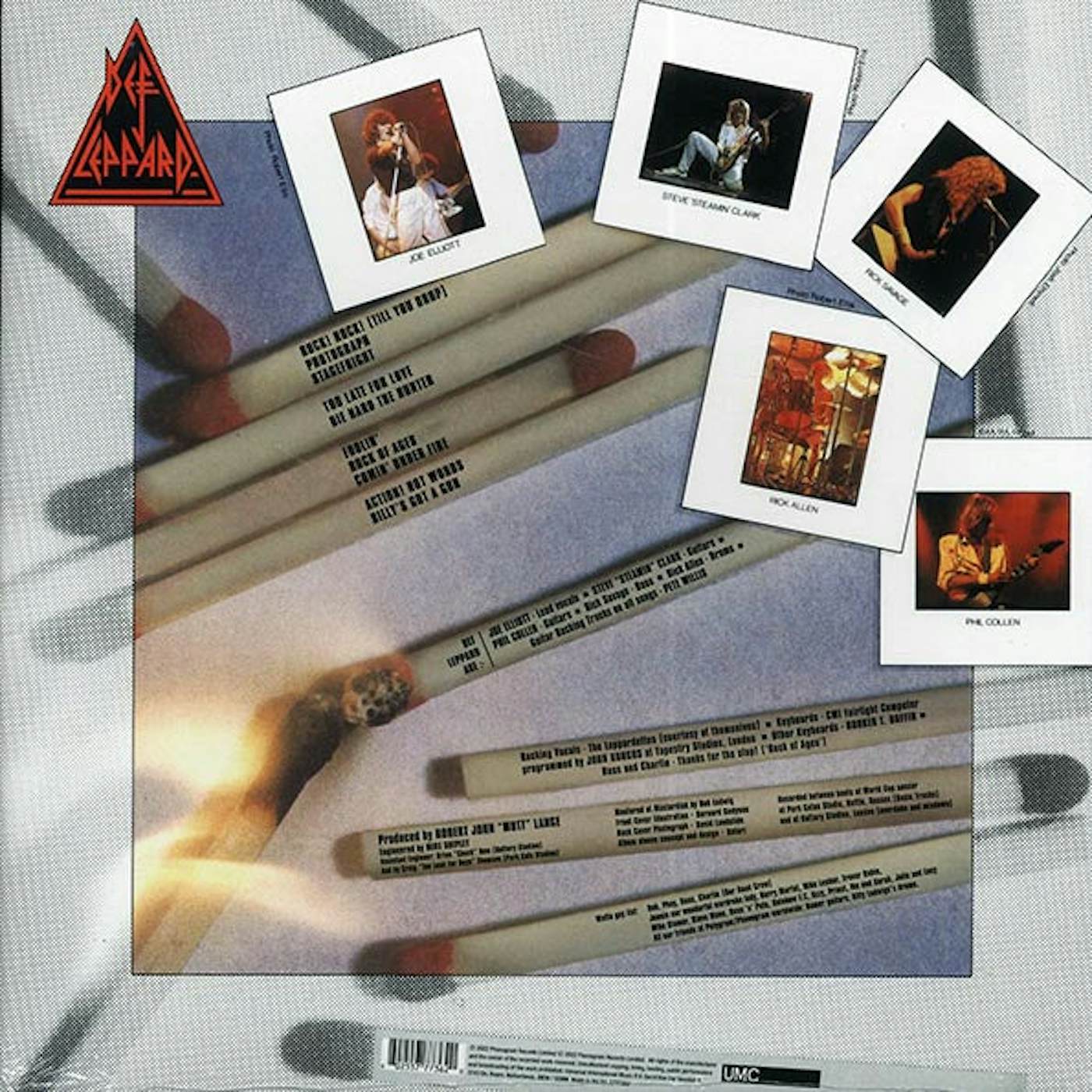 Def Leppard LP - Pyromania (180g) (remastered) (Vinyl)