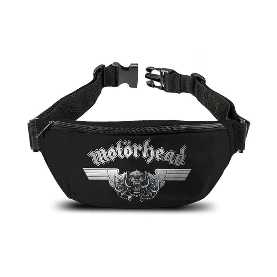 Rocksax Motorhead Bum Bag - Wings Logo
