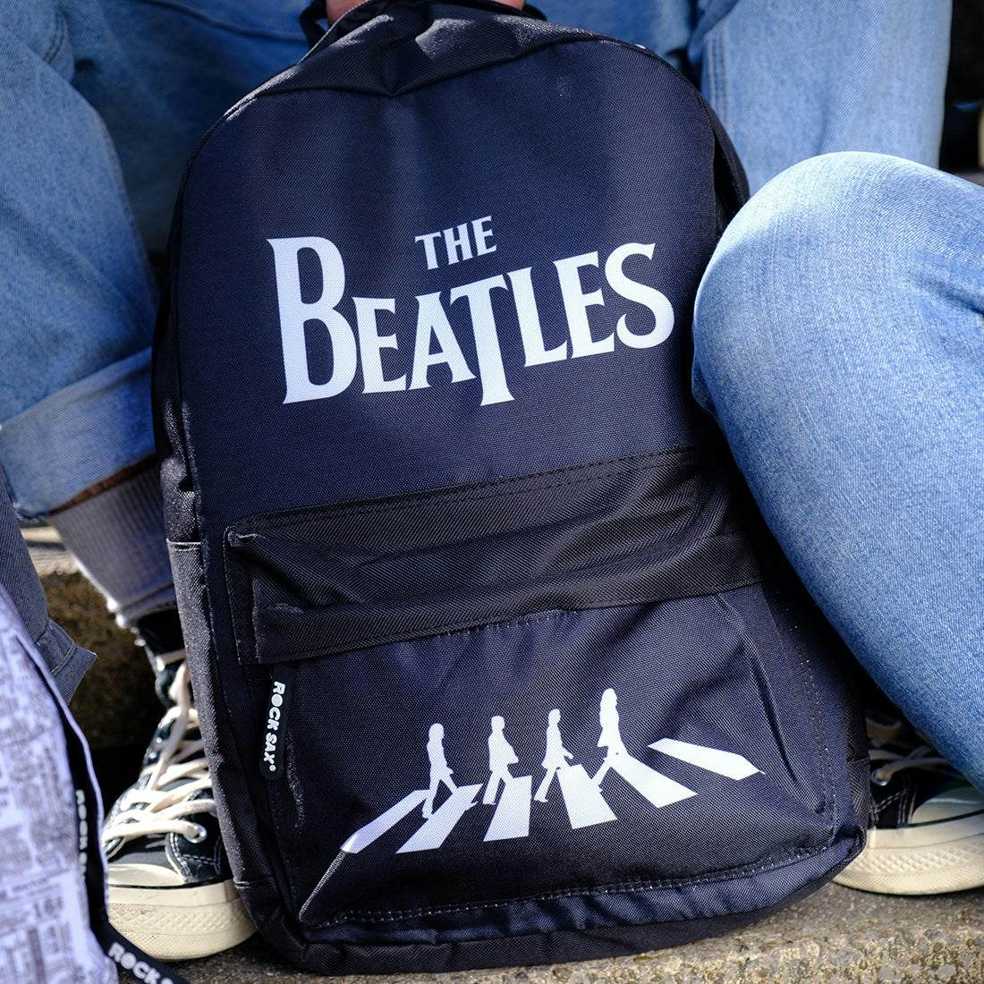 Rocksax The Beatles Backpack - Abbey Road B/W