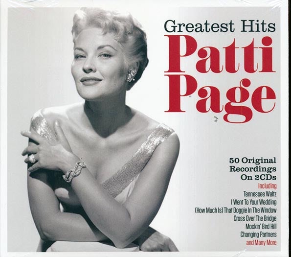 Patti Page CD - Greatest Hits (50 tracks) (2xCD) (deluxe 3 fold digipak)
