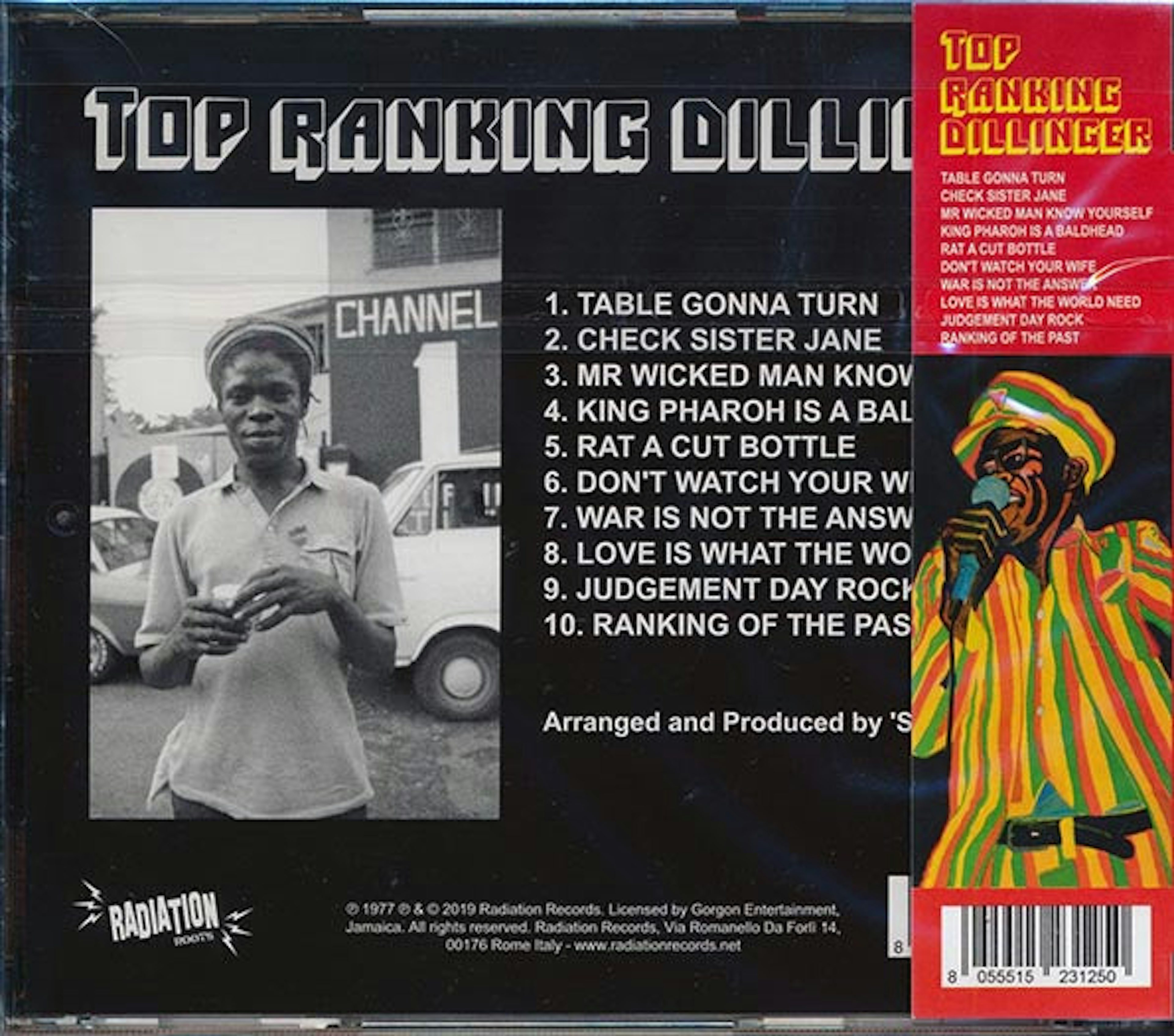 Dillinger CD - Top Ranking (ltd. ed.)
