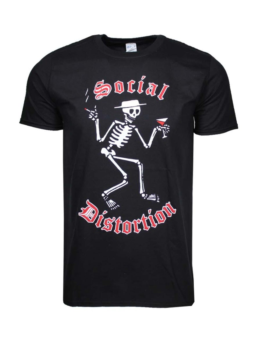 Social Distortion Skelly Logo - T Shirt