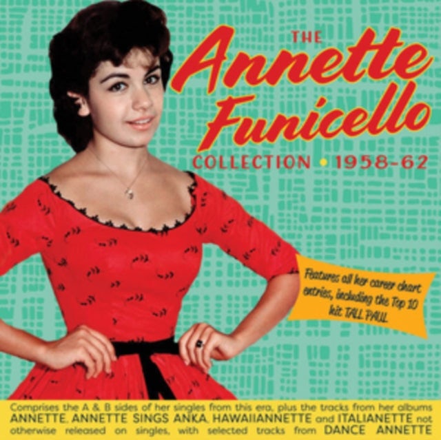 Annette Funicello CD - The Singles & Albums Collection 1958-1962