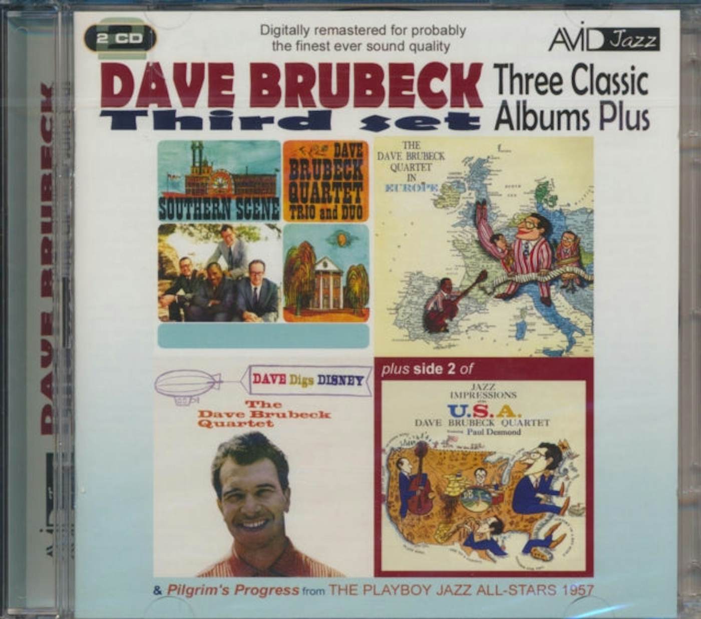 Dave Brubeck CD - Three Classic Albums Plus (Dave Digs Disney ...