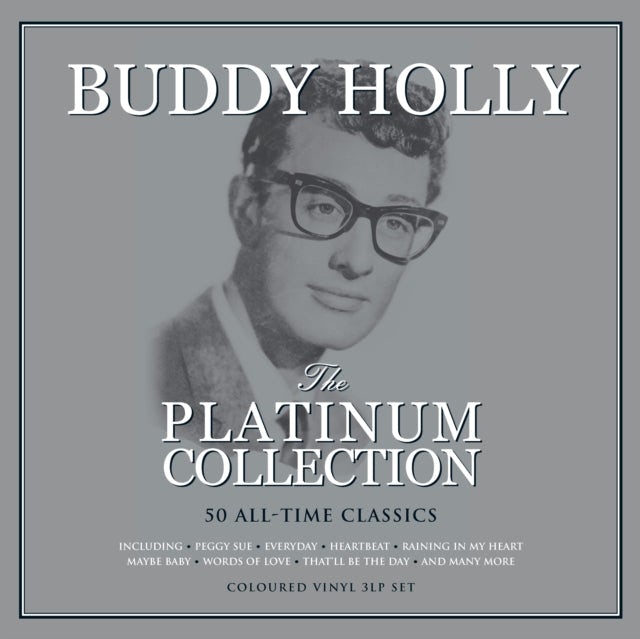 Buddy Holly LP - The Platinum Collection (White Vinyl)