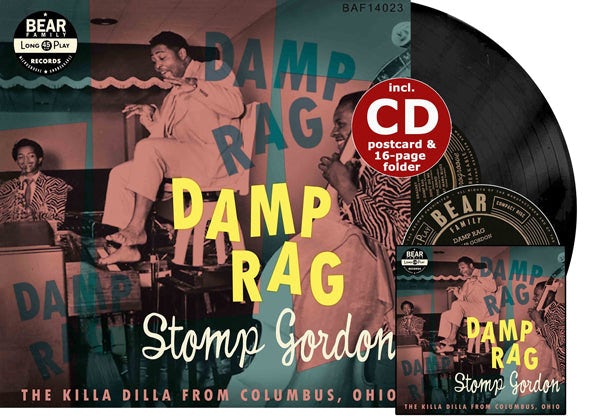 Stomp Gordon LP - Damp Rag- The Killer Dilla From Columus Ohio (Vinyl)