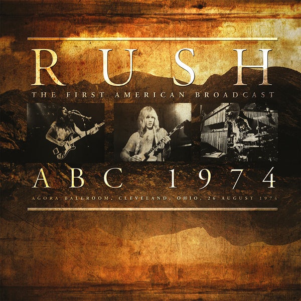 Rush LP - Abc 1974 (White Vinyl)
