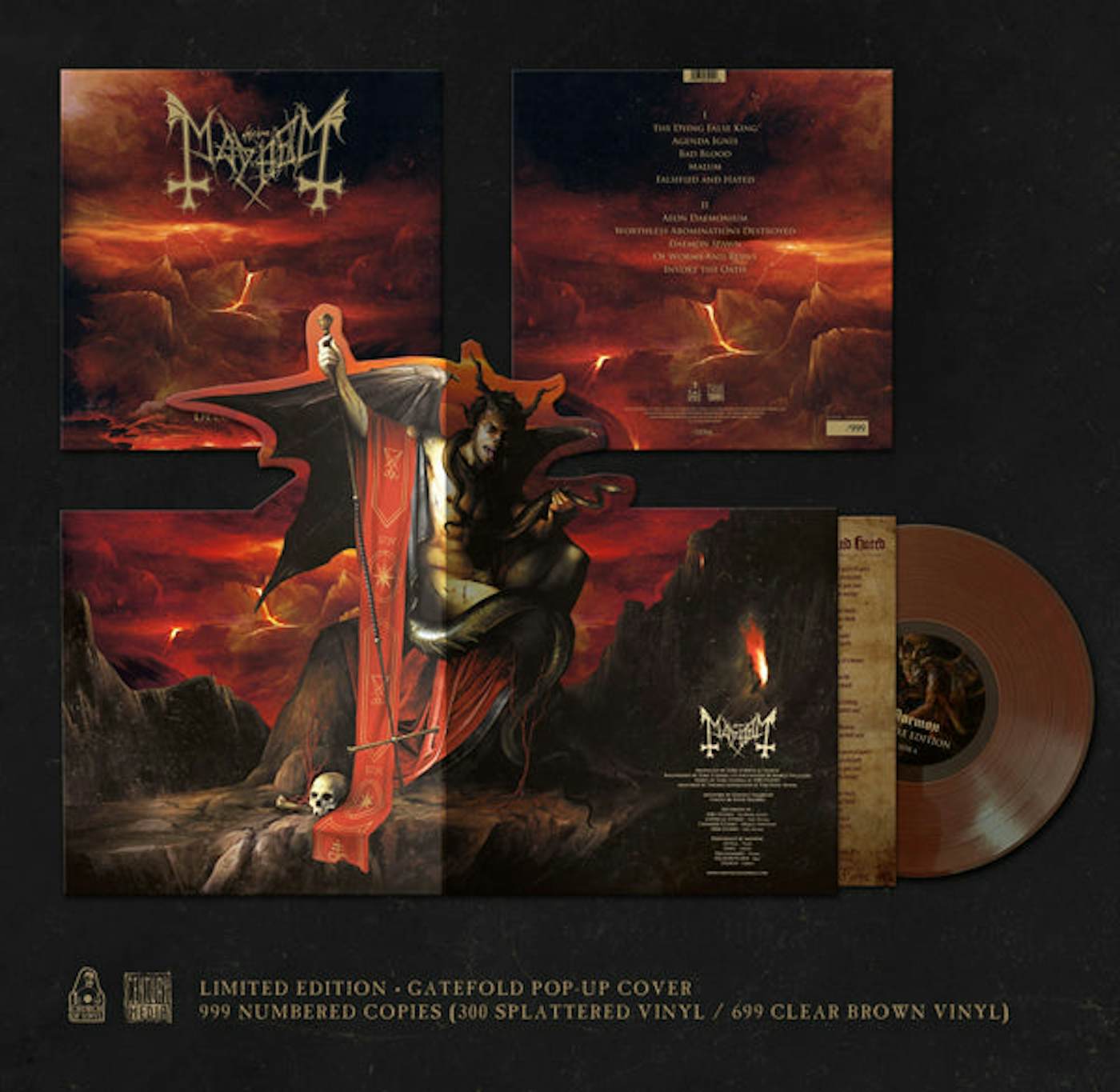 Mayhem LP - Daemon (Gatefold Pop Up Sleeve) (Vinyl)