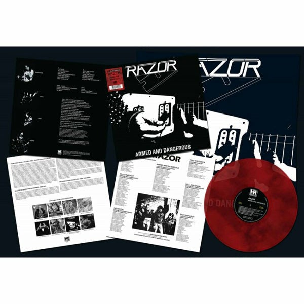 Razor LP - Armed And Dangerous (Marbled Vinyl)
