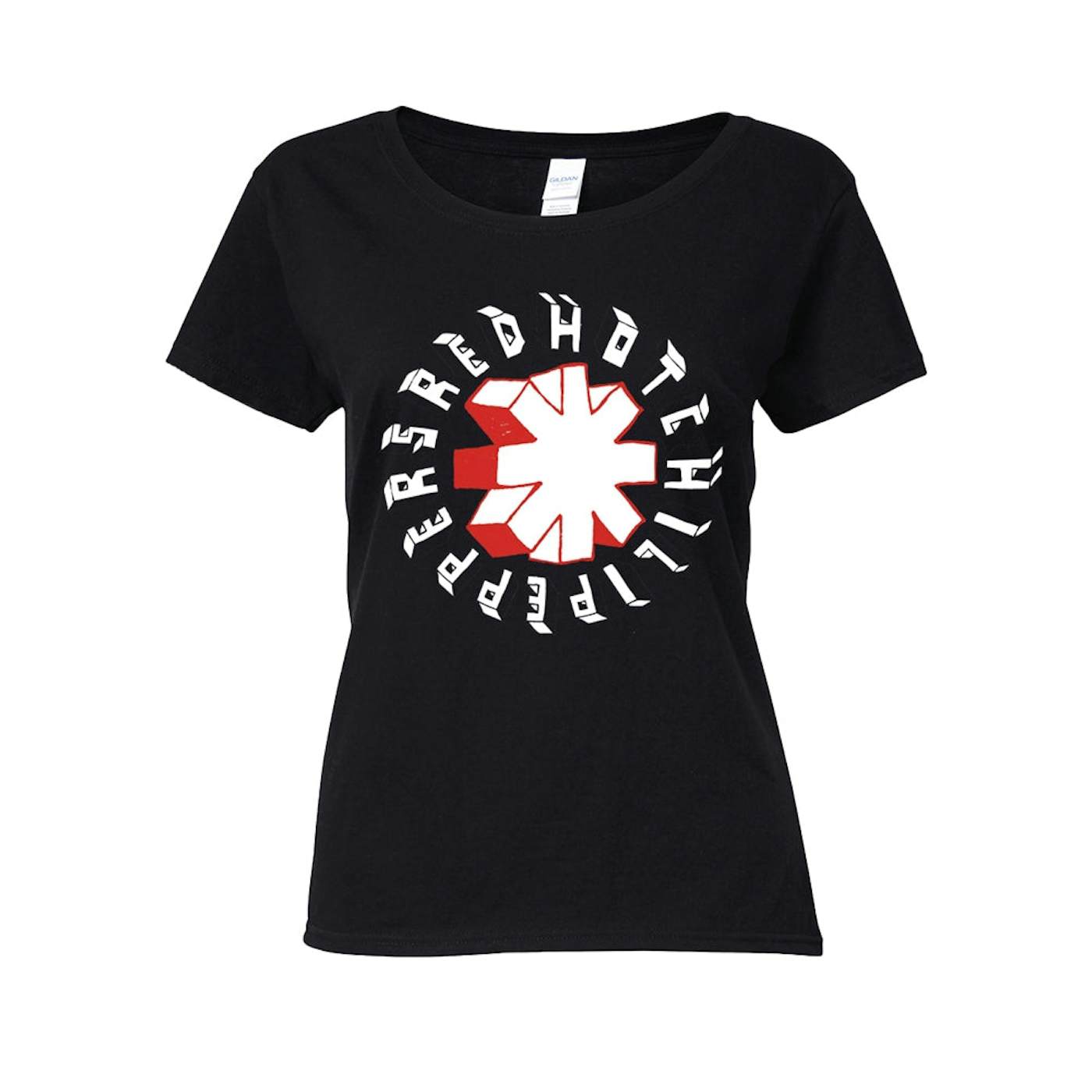 Red Hot Chili Peppers Womens T Shirt Hand Drawn