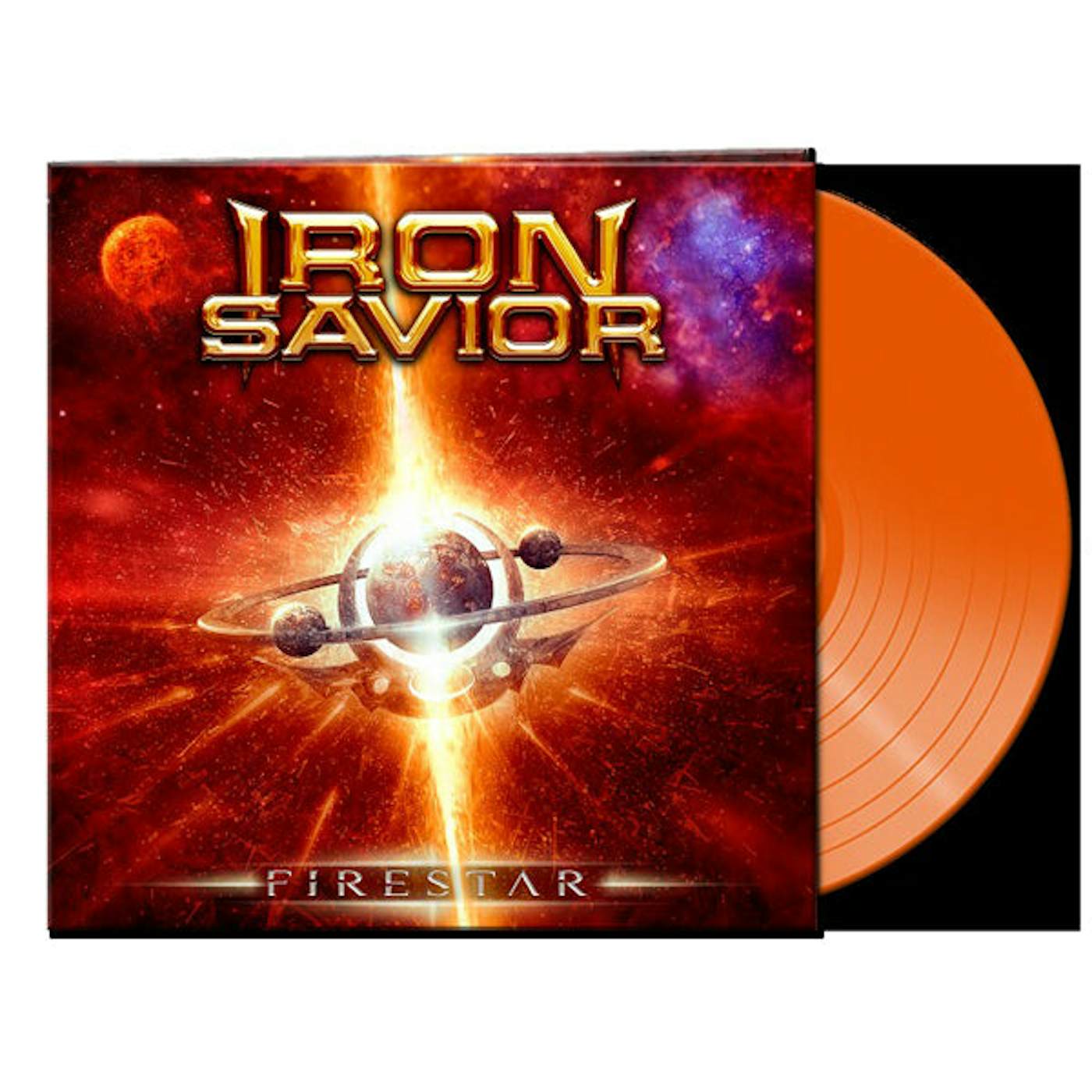 Iron Savior LP - Firestar (Orange Vinyl)
