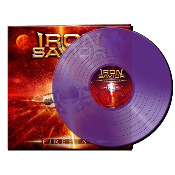Iron Savior LP - Firestar (Purple Vinyl)