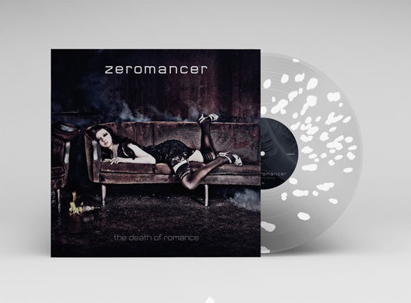 Zeromancer LP - The Death Of Romance (Pearl Necklace Splatter Vinyl)