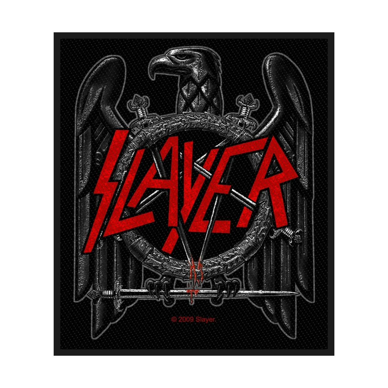 Slayer Sew-On Patch - Black Eagle