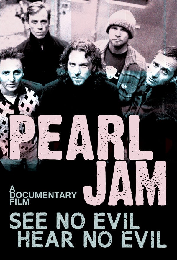 Pearl Jam DVD - See No Evil, Hear No Evil