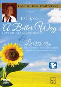 Pat Boone DVD - A Better Way - Let Me Live