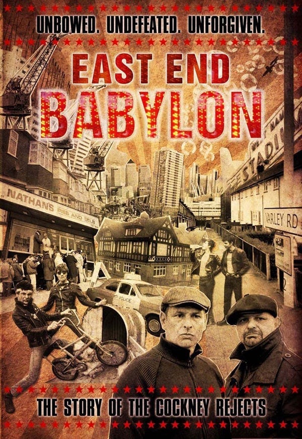 Cockney Rejects DVD - East End Babylon - The Story Of The Cockney Rejects
