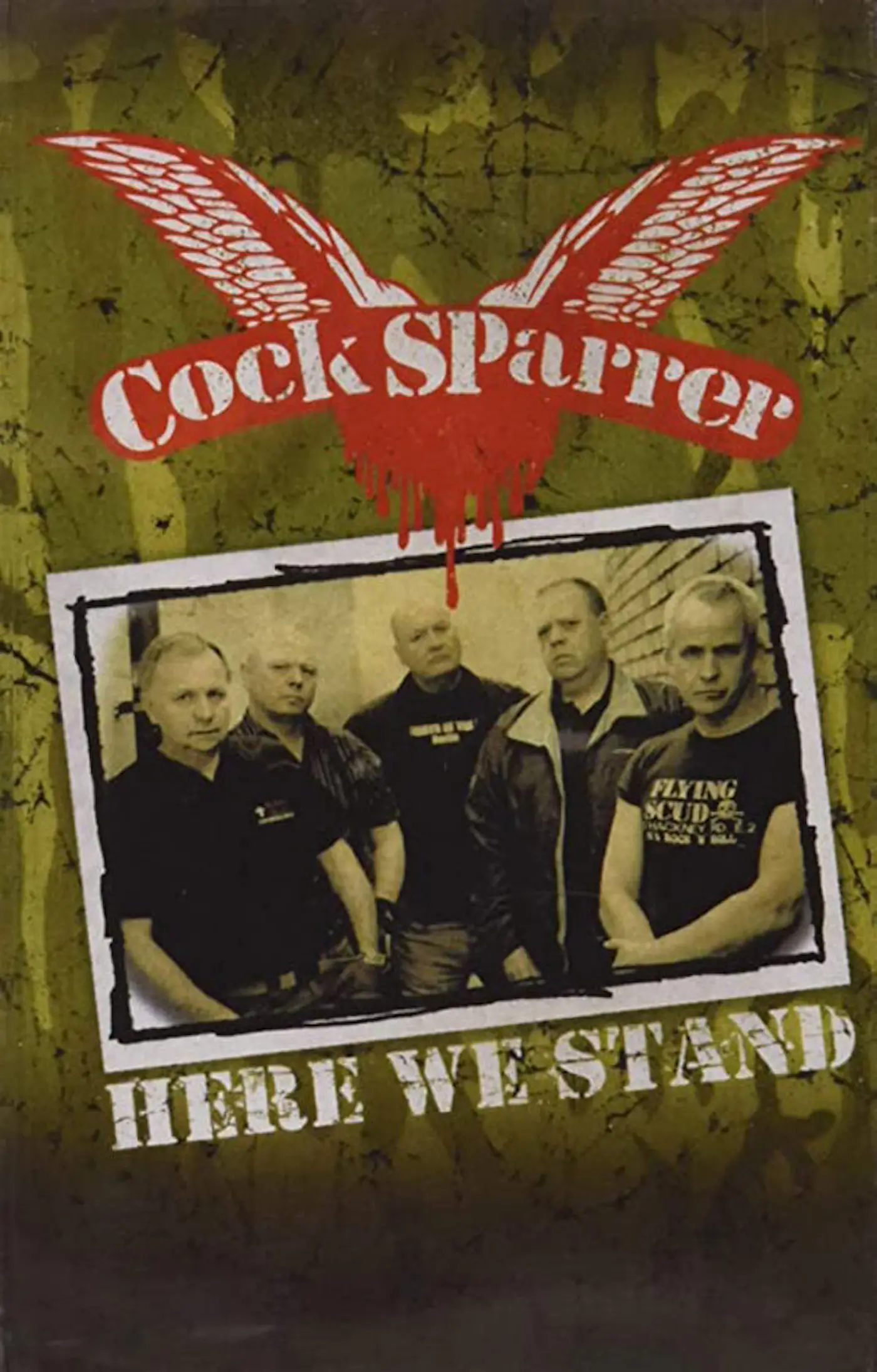 Cock Sparrer Music Cassette - Here We Stand