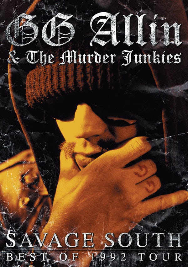 GG Allin DVD - Savage South