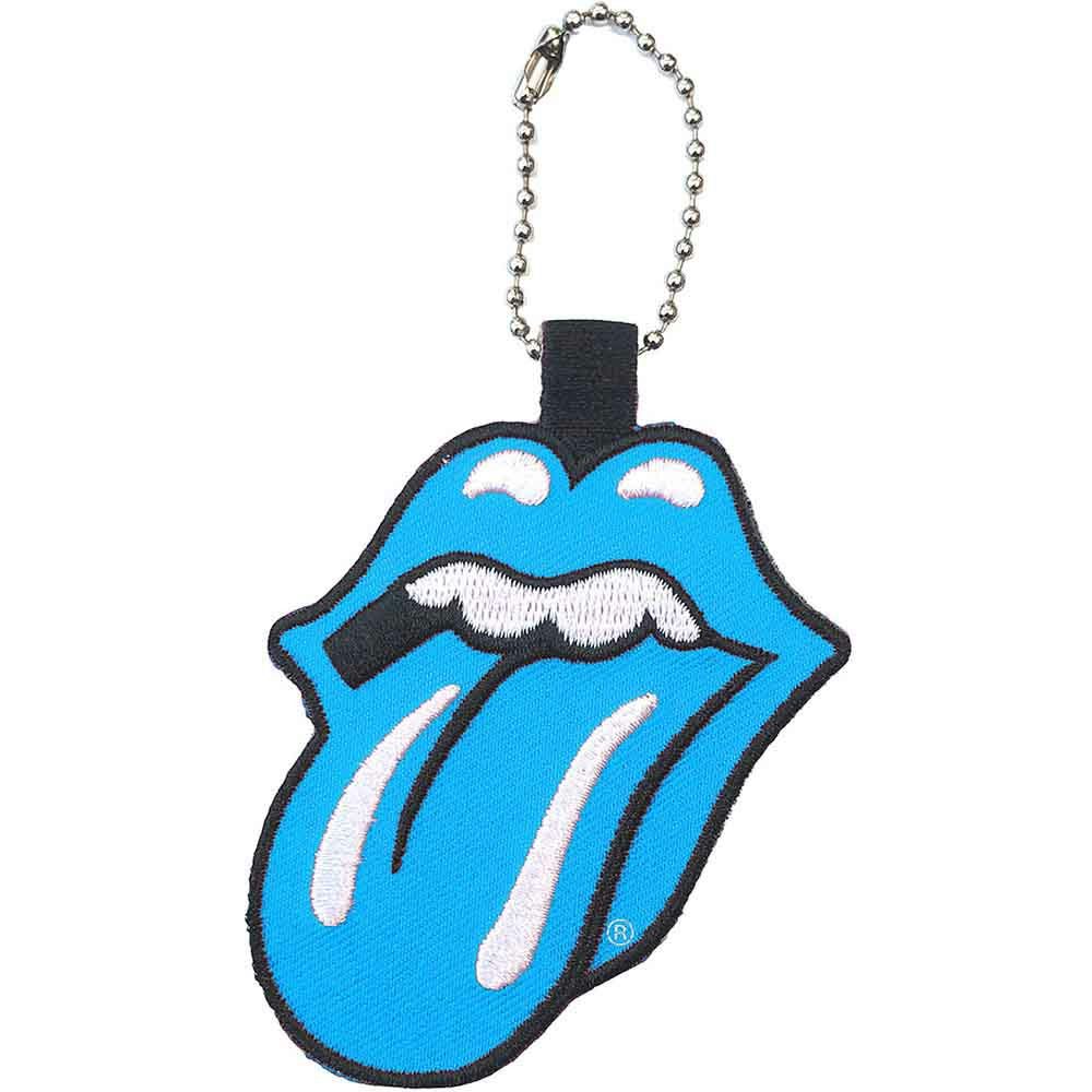 The Rolling Stones Patch Keychains - Classic Tongue
