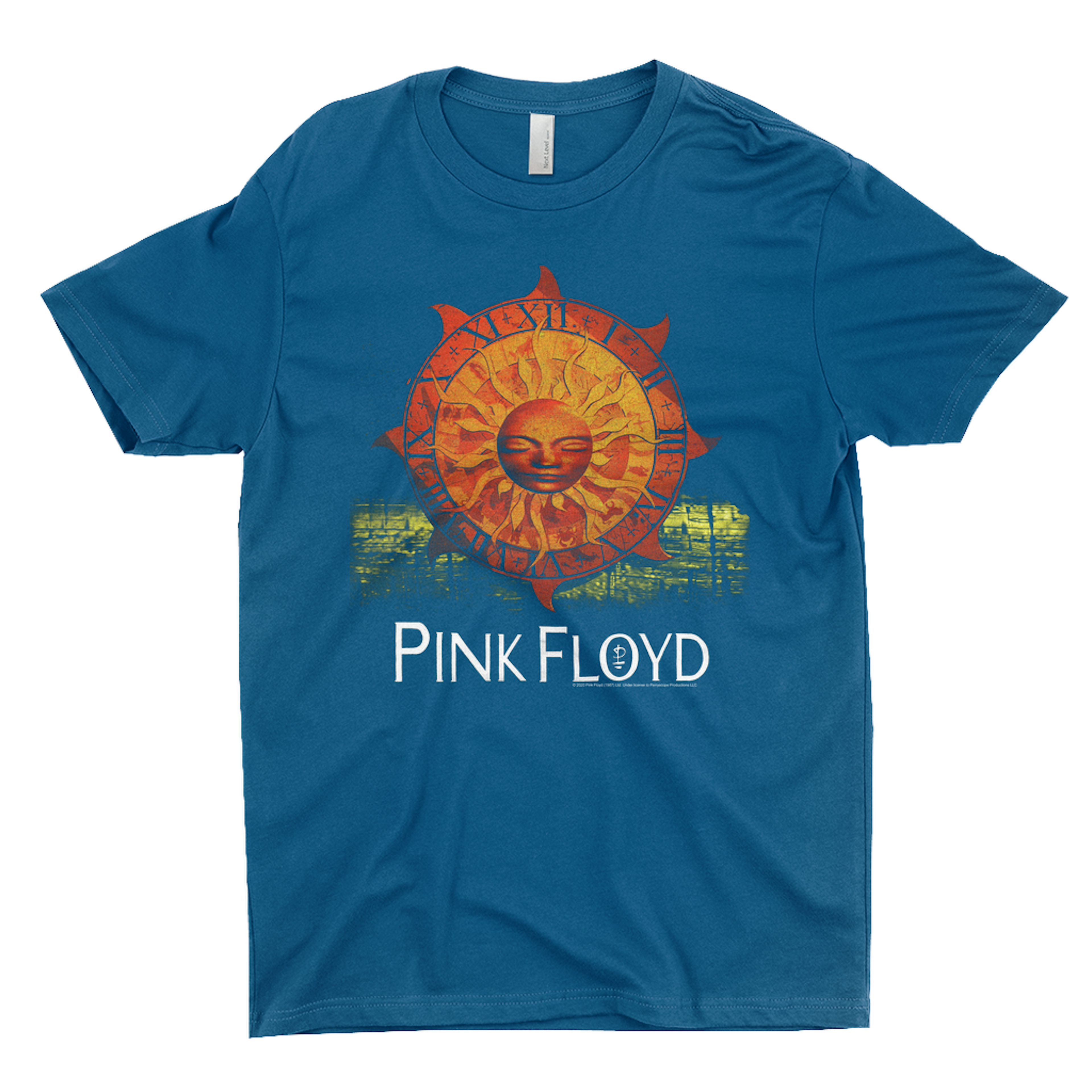 Pink Floyd T-Shirt | Sundial Brockum Design Distressed Pink Floyd Shirt
