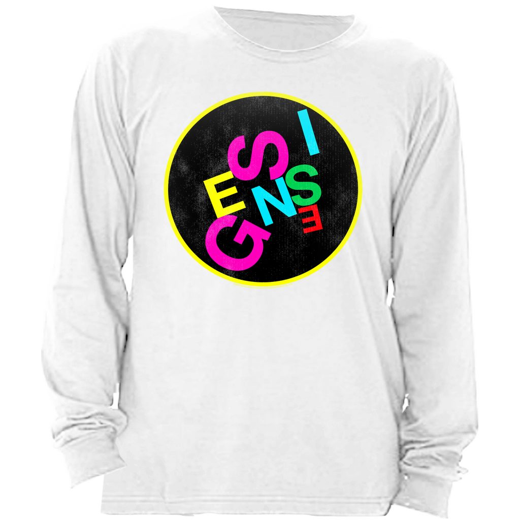 Genesis Long Sleeve Shirt | Genesis Logo Neon Genesis Shirt