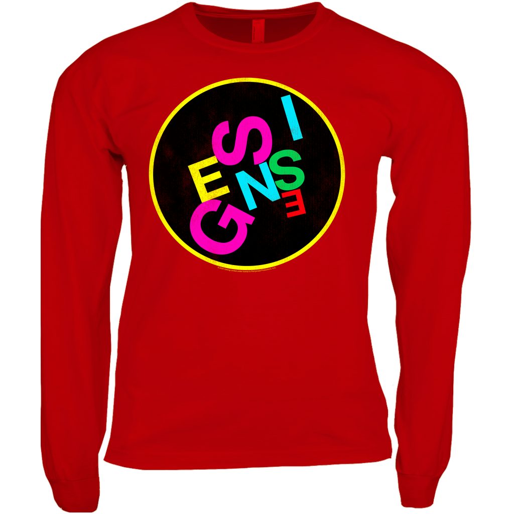 Genesis Long Sleeve Shirt | Genesis Logo Neon Genesis Shirt