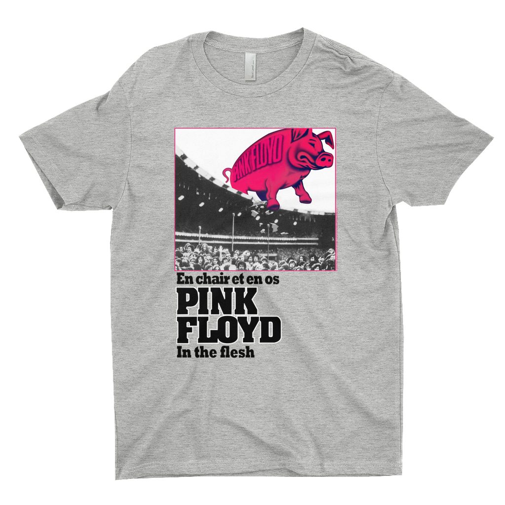 Pink Floyd T-Shirt | In The Flesh French Concert Poster Pink Floyd Shirt