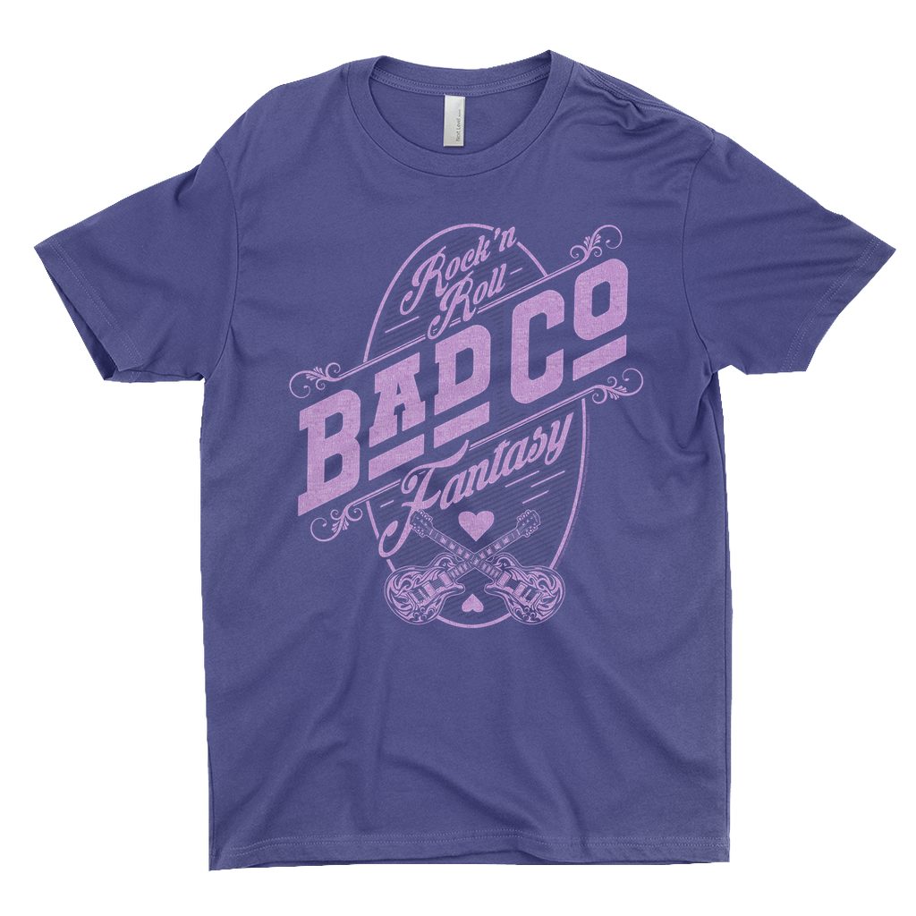 Bad Company T-Shirt | Rock N' Roll Fantasy Purple Bad Company Shirt