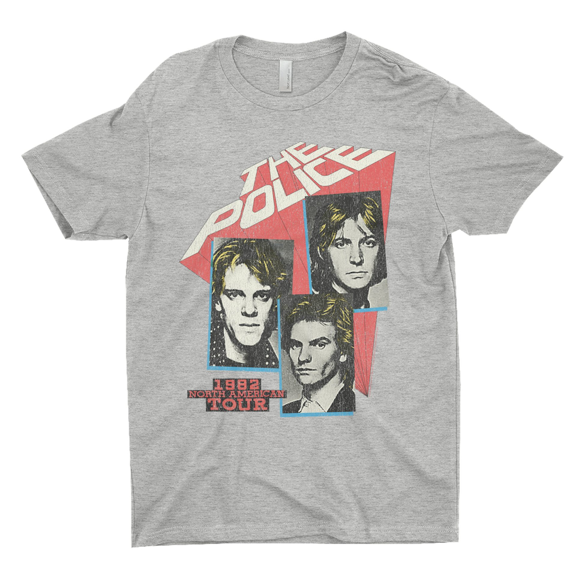 The Police T-Shirt | 1982 North American Tour Distressed The Police Shirt