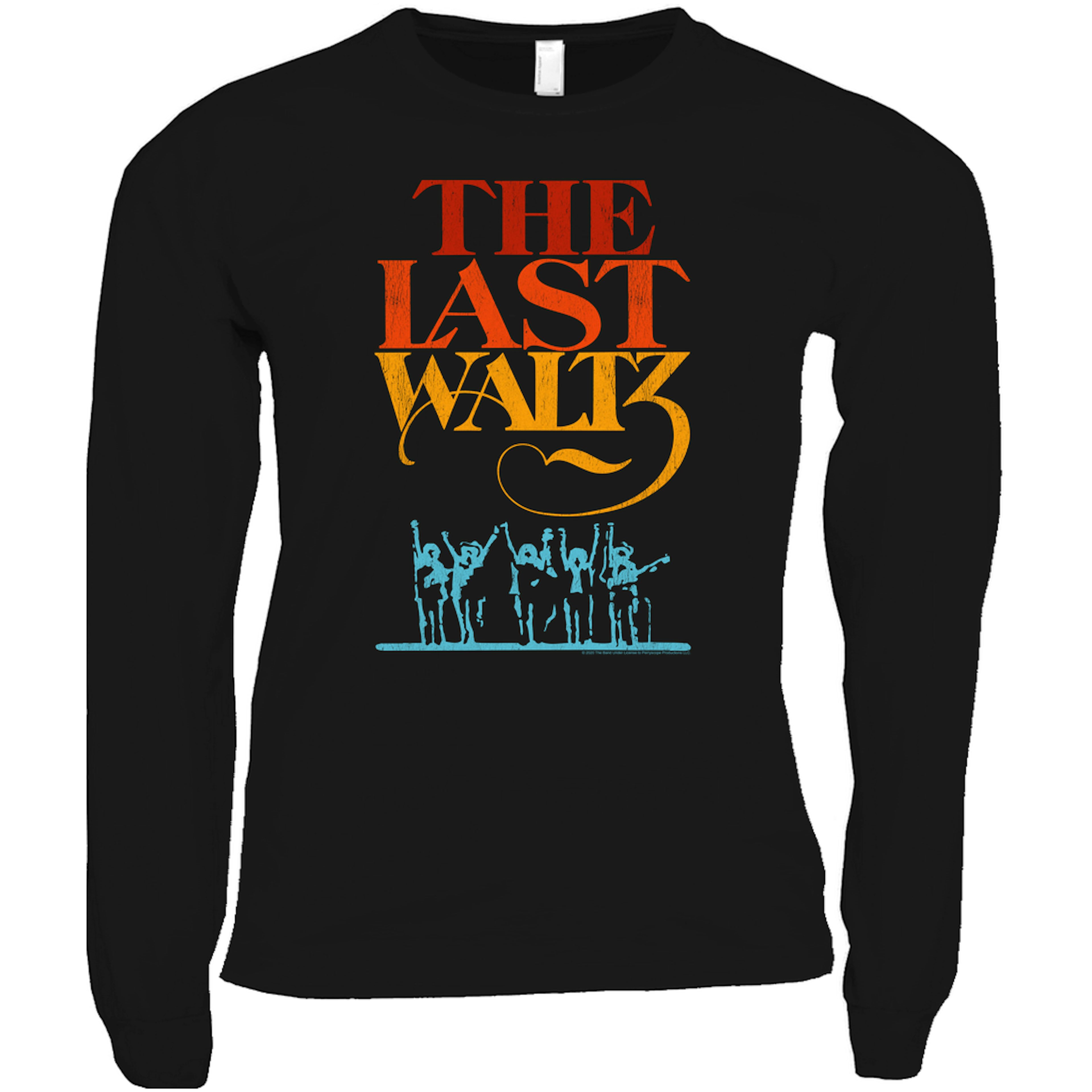 The Band Long Sleeve Shirt | The Last Waltz Movie Logo The Band Shirt ...