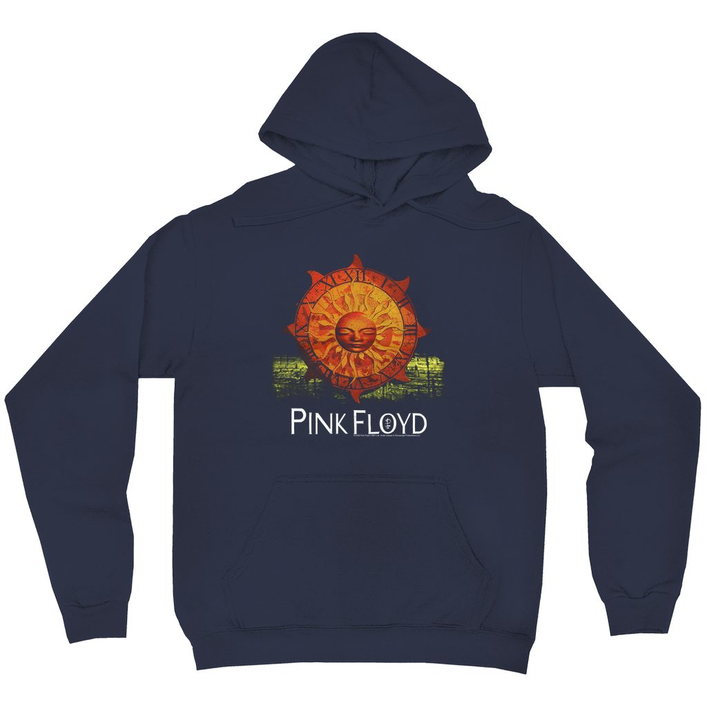Pink Floyd Hoodie | Sundial Brockum Design Distressed Pink Floyd Hoodie