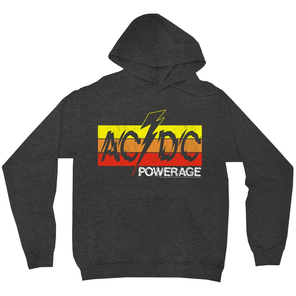 AC/DC Hoodie | Powerage Logo Banner Hoodie