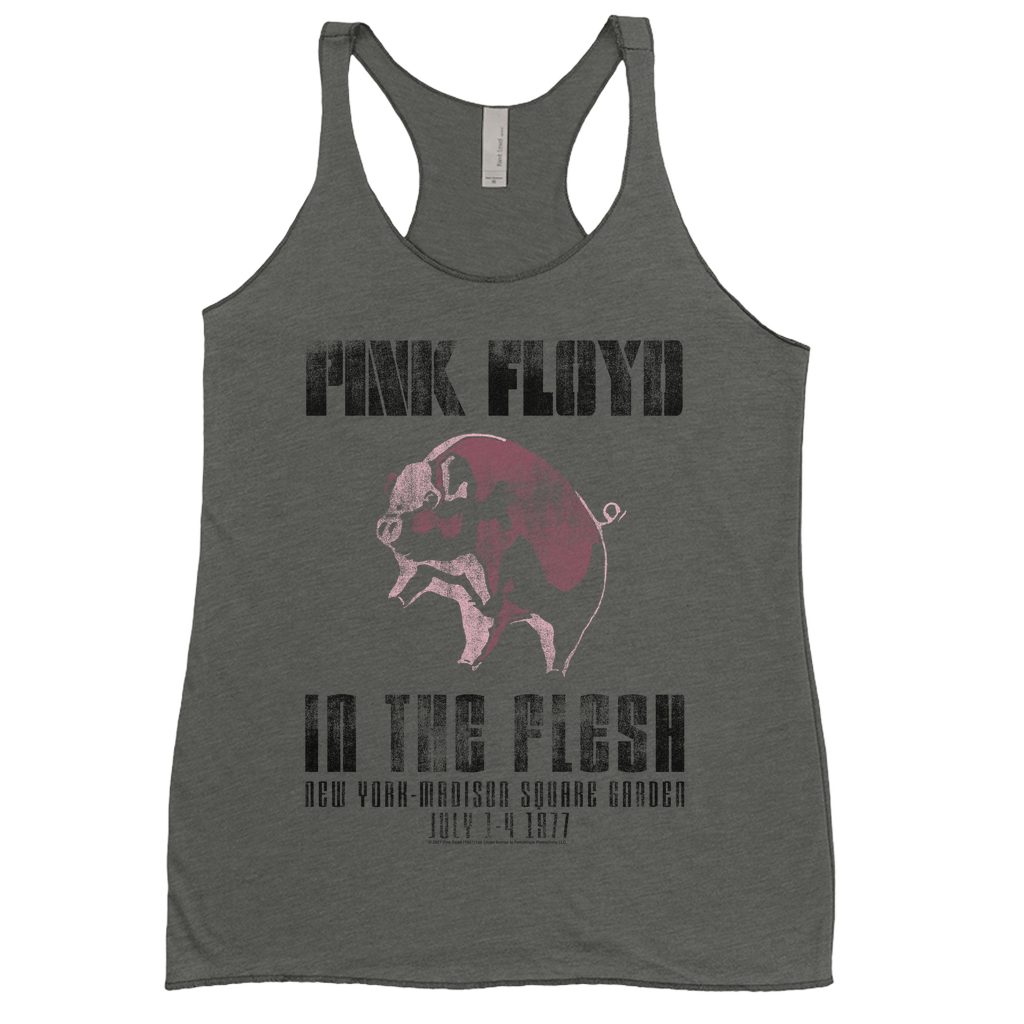 Pink Floyd Ladies' Tank Top | In The Flesh 1977 NYC Madison Square ...