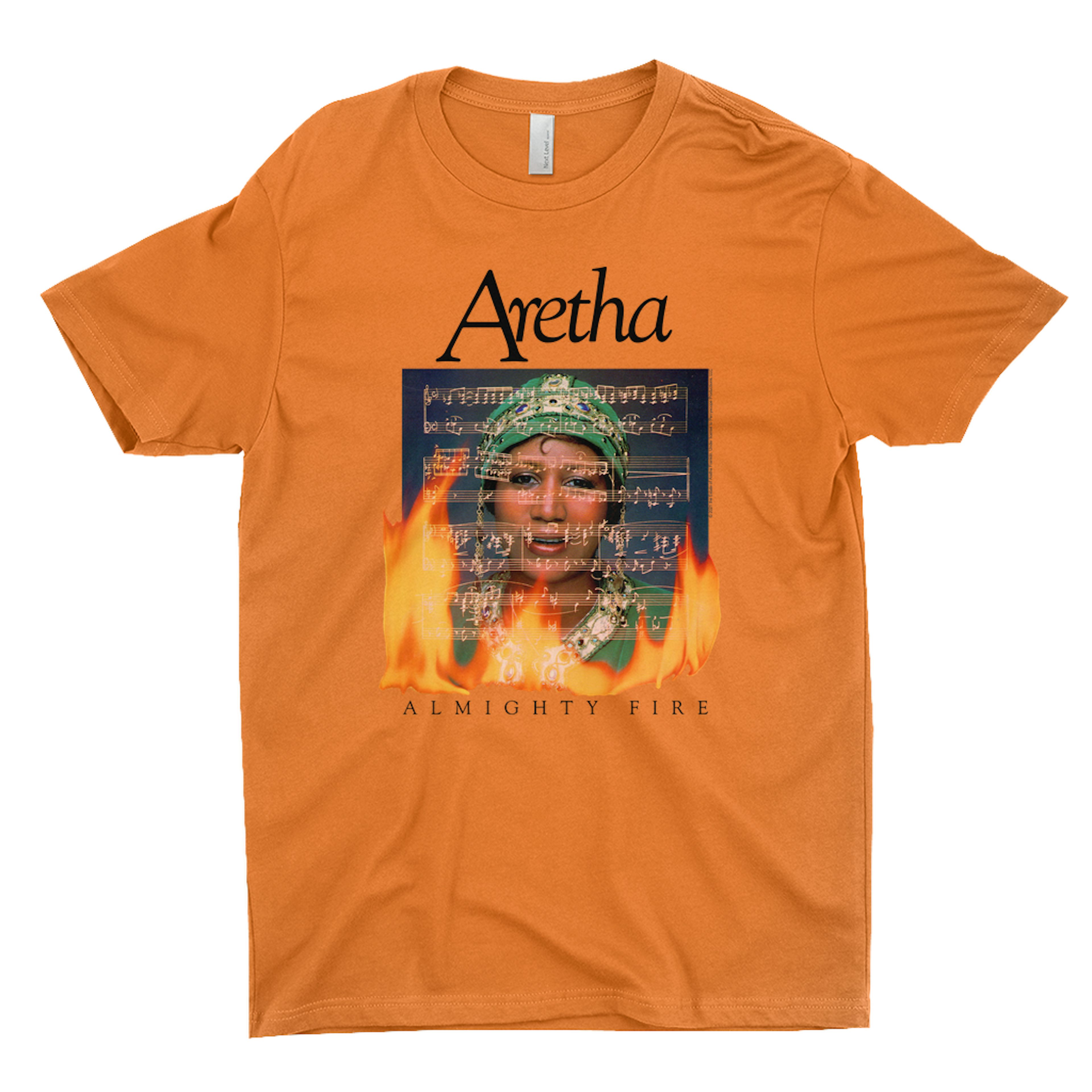 Aretha Franklin T-Shirt | Almighty Fire Album Cover Image Aretha ...