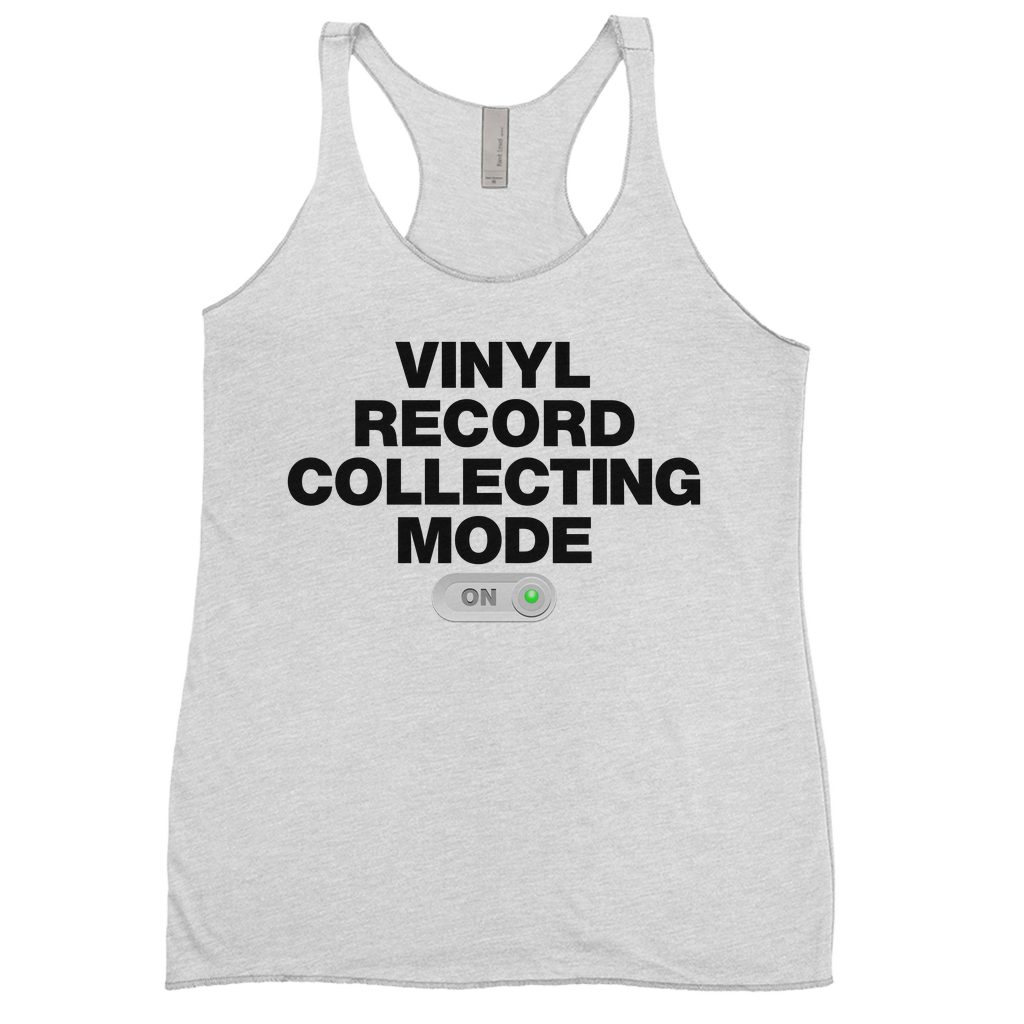 Merchbar Music Life Ladies' Tank Top | Vinyl Record Collecting Mode On ...