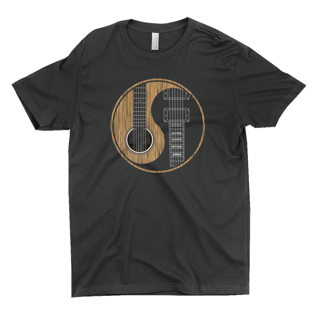 Merchbar Music Life T-Shirt | Guitar Yin-Yang Merchbar Music Life Shirt