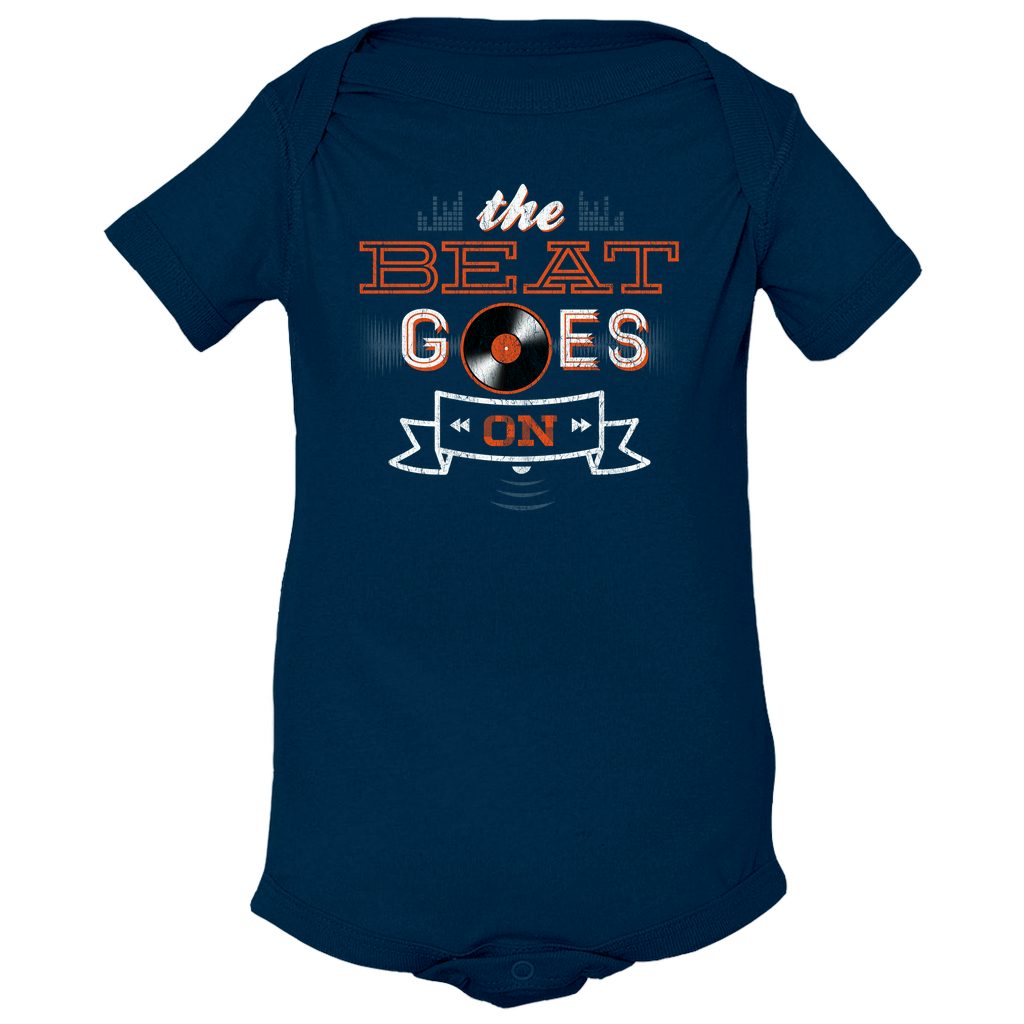 Merchbar Music Life Baby Onesie | The Beat Goes On Merchbar Music Life ...