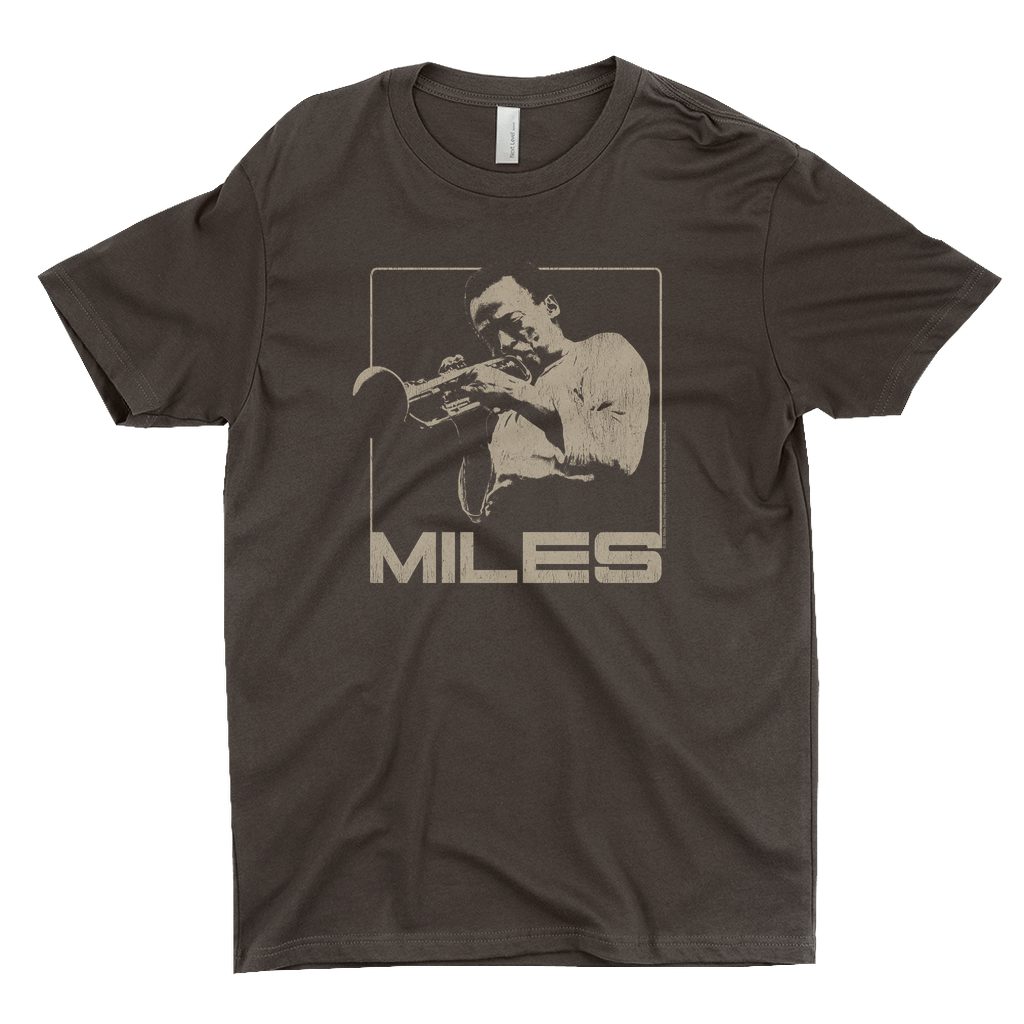 Miles Davis T-Shirt | Miles Playing Trumpet Distressed Design Miles ...