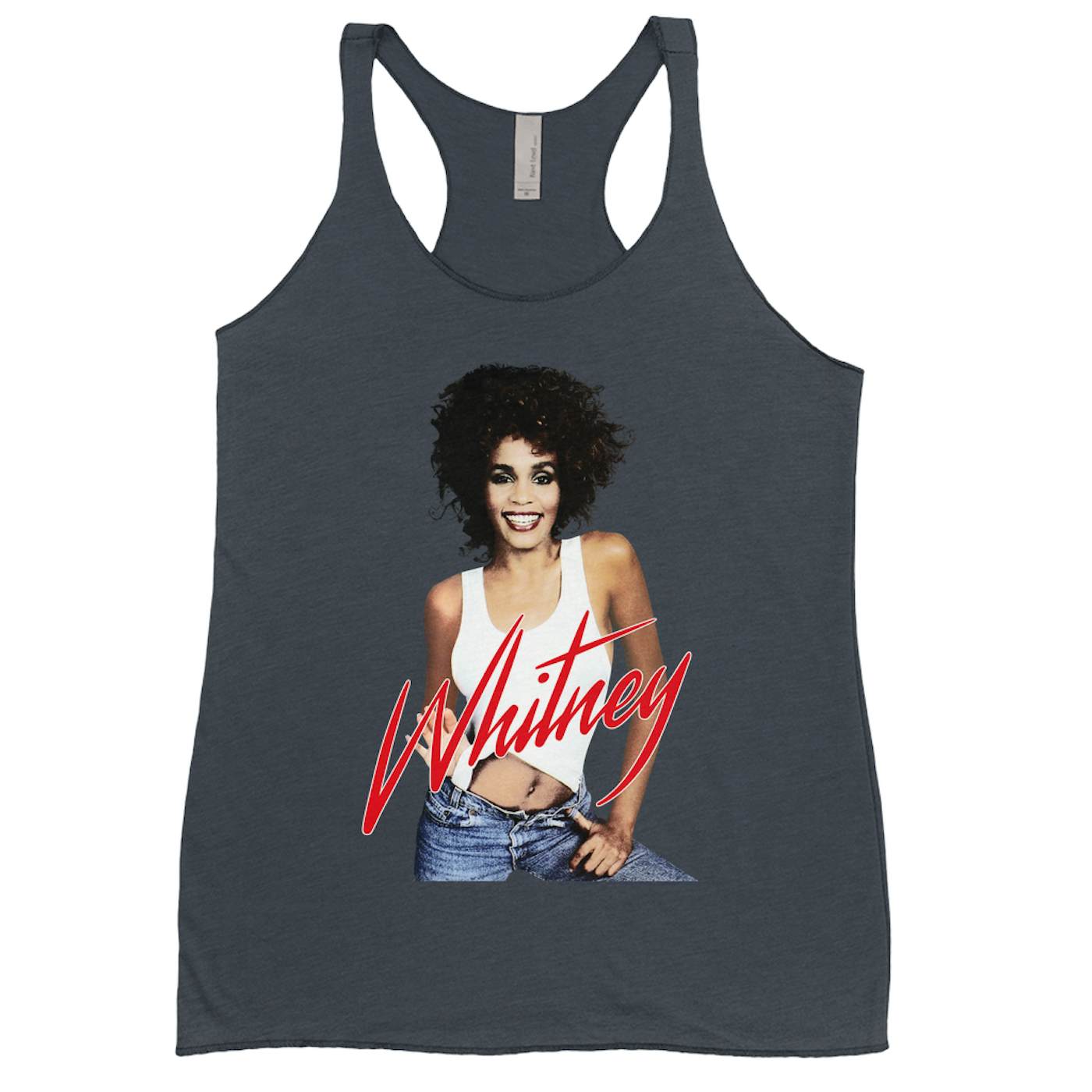 Whitney Houston Bold Colored Racerback Tank | Just Whitney Whitney ...
