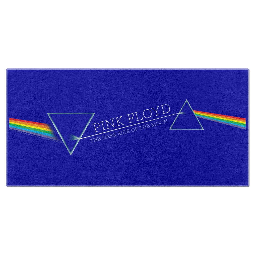 Pink Floyd Beach Towel | Dark Side Of The Moon Life Line Pink Floyd ...