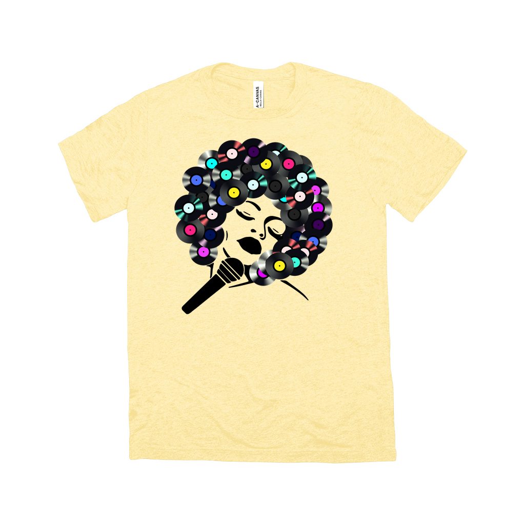 Merchbar Music Life Triblend T-Shirt | The Soul Of Vinyl Merchbar Music ...