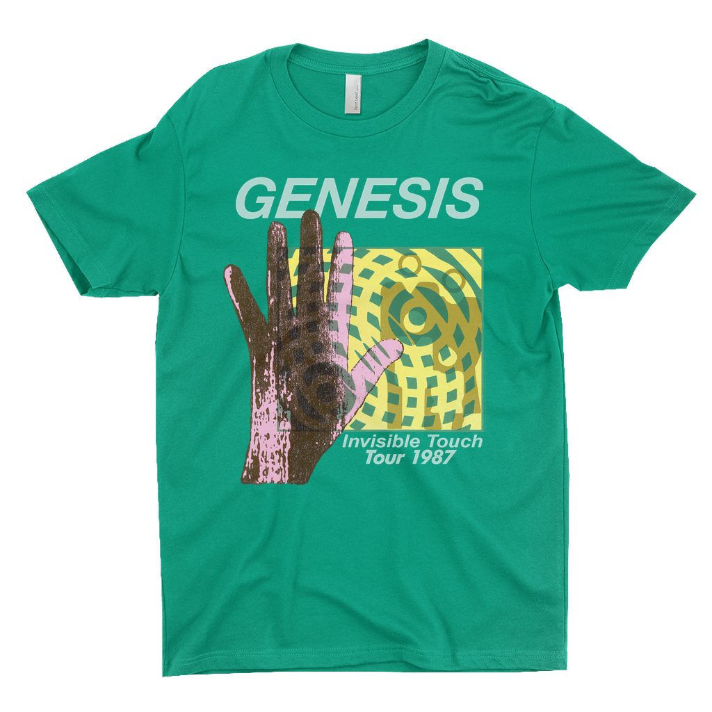 Genesis T-Shirt | Modern 1987 Invisible Touch Album Design Genesis Shirt