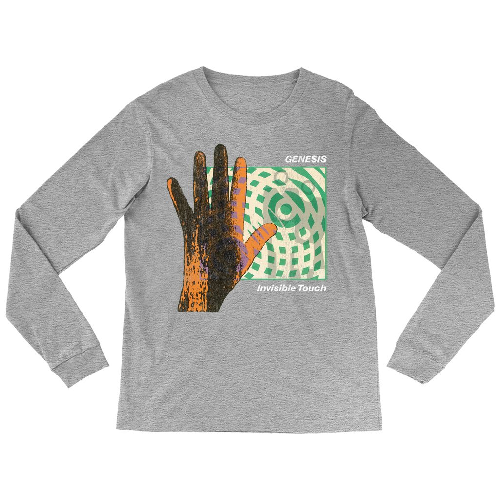 Genesis Long Sleeve Shirt | Reverse Colored Invisible Touch Album Cover ...