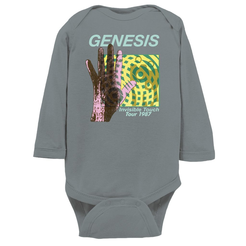 Genesis Long Sleeve Bodysuit | Modern 1987 Invisible Touch Album Design ...